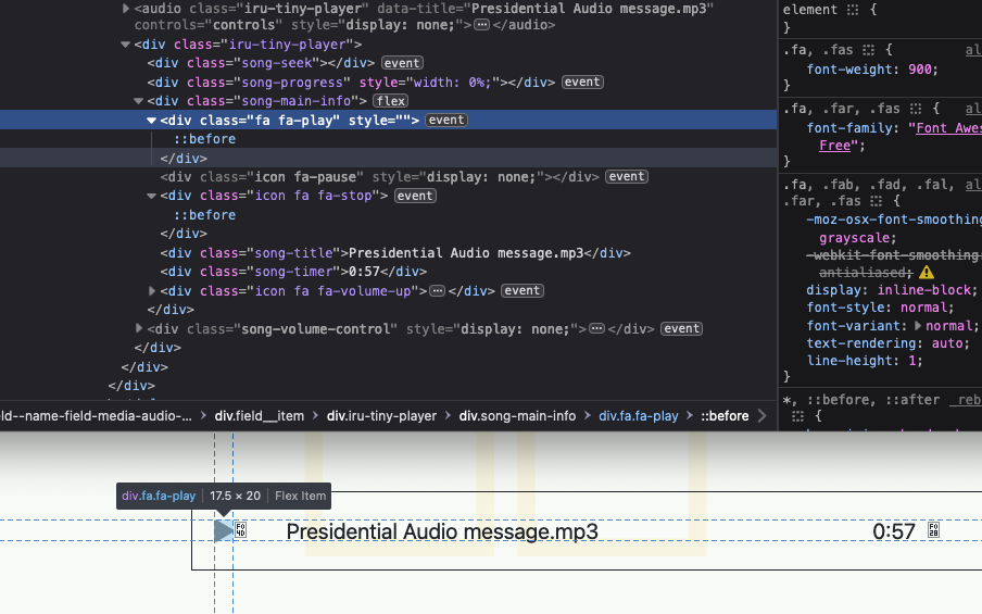 Font Awesome Library Compatibility [#3373803] | Drupal.org